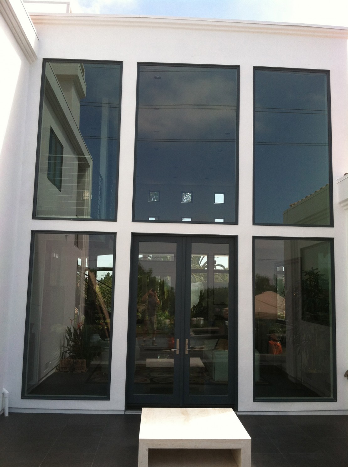Large Custom Window Installation - Hauser Houses