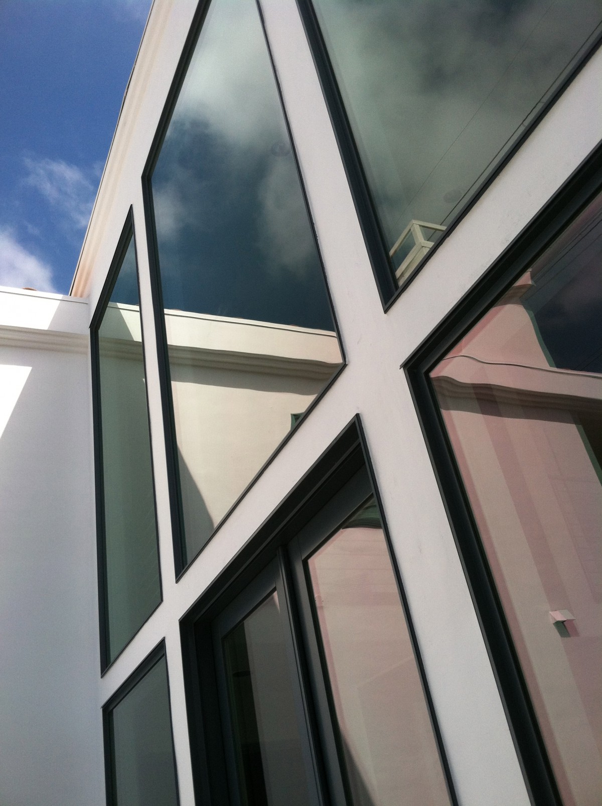 Large Custom Window Installation - Hauser Houses